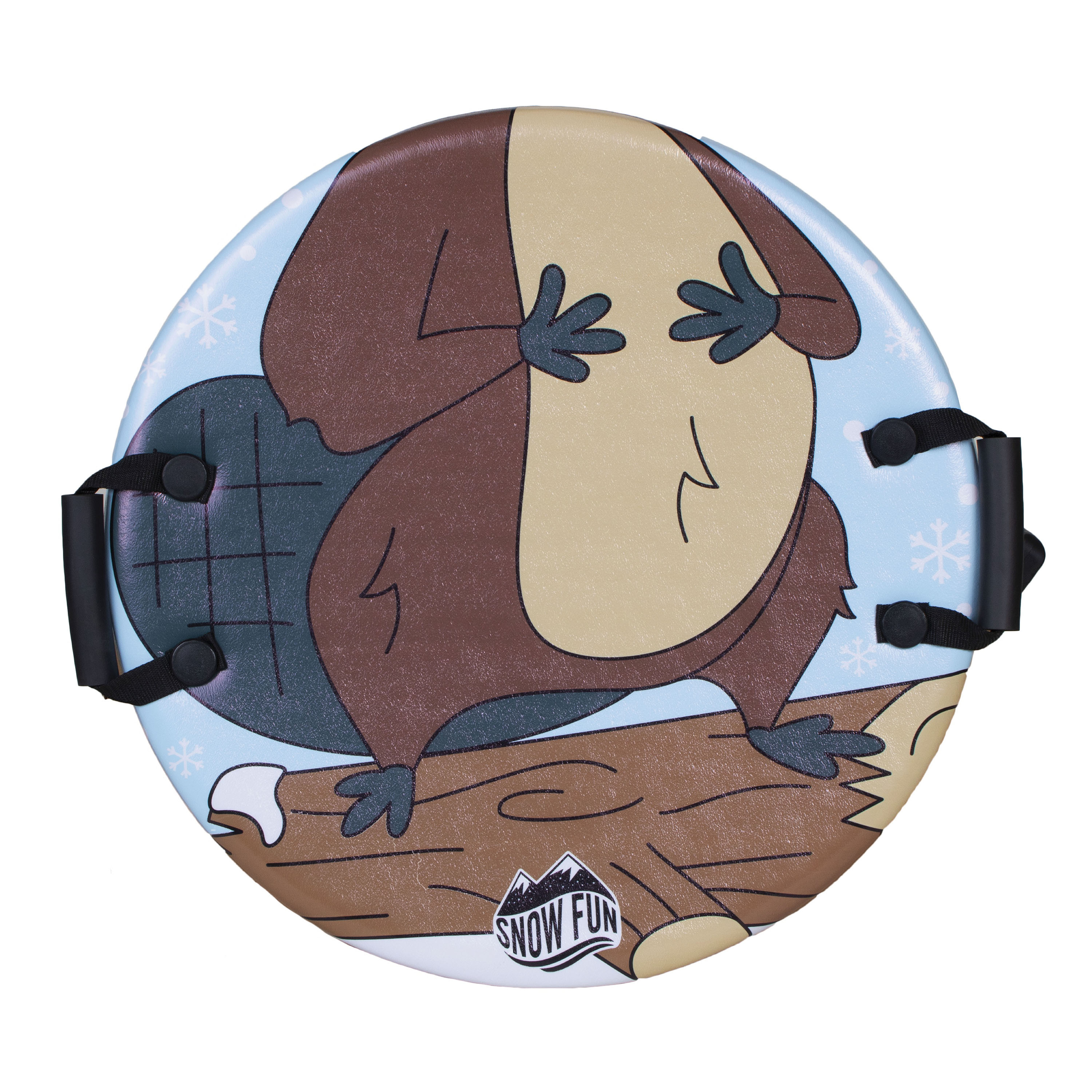 Snowfun Foam Disc Sled 24" Beaver | Bass Pro Shops Canada